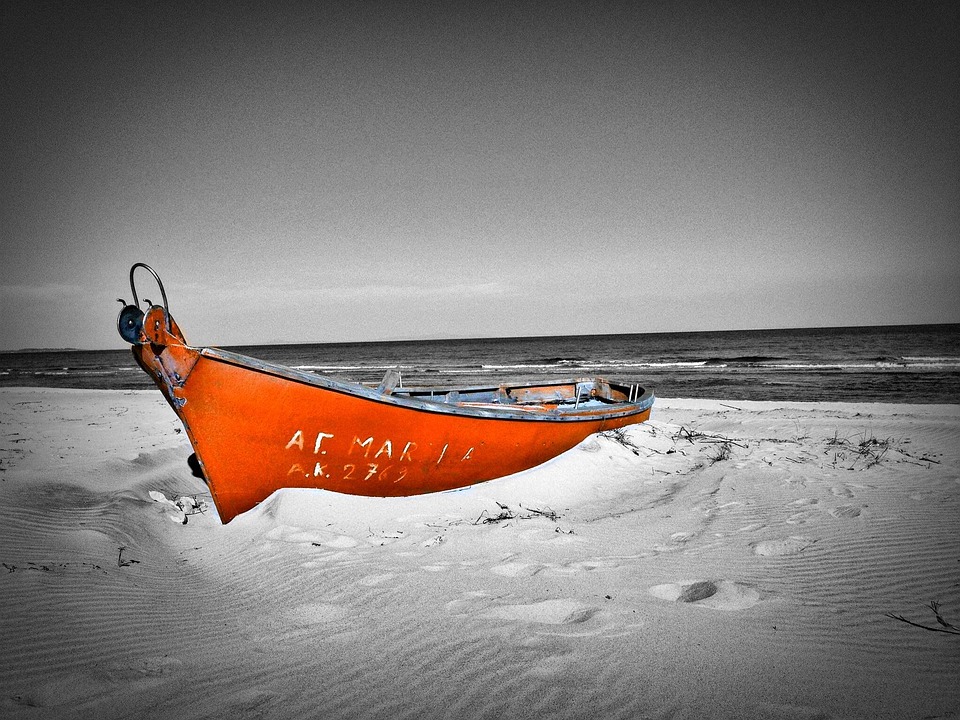 Stranded Boat Sea - Free photo on Pixabay - Pixabay
