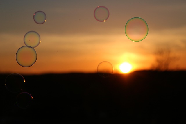 Soap Bubbles Sunset Evening Light - Free photo on Pixabay - Pixabay