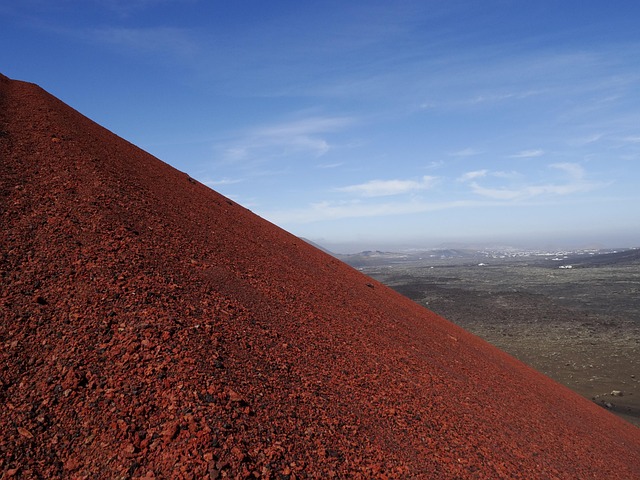 Volcán Lanzarote Tierra Roja - Foto gratis en Pixabay - Pixabay