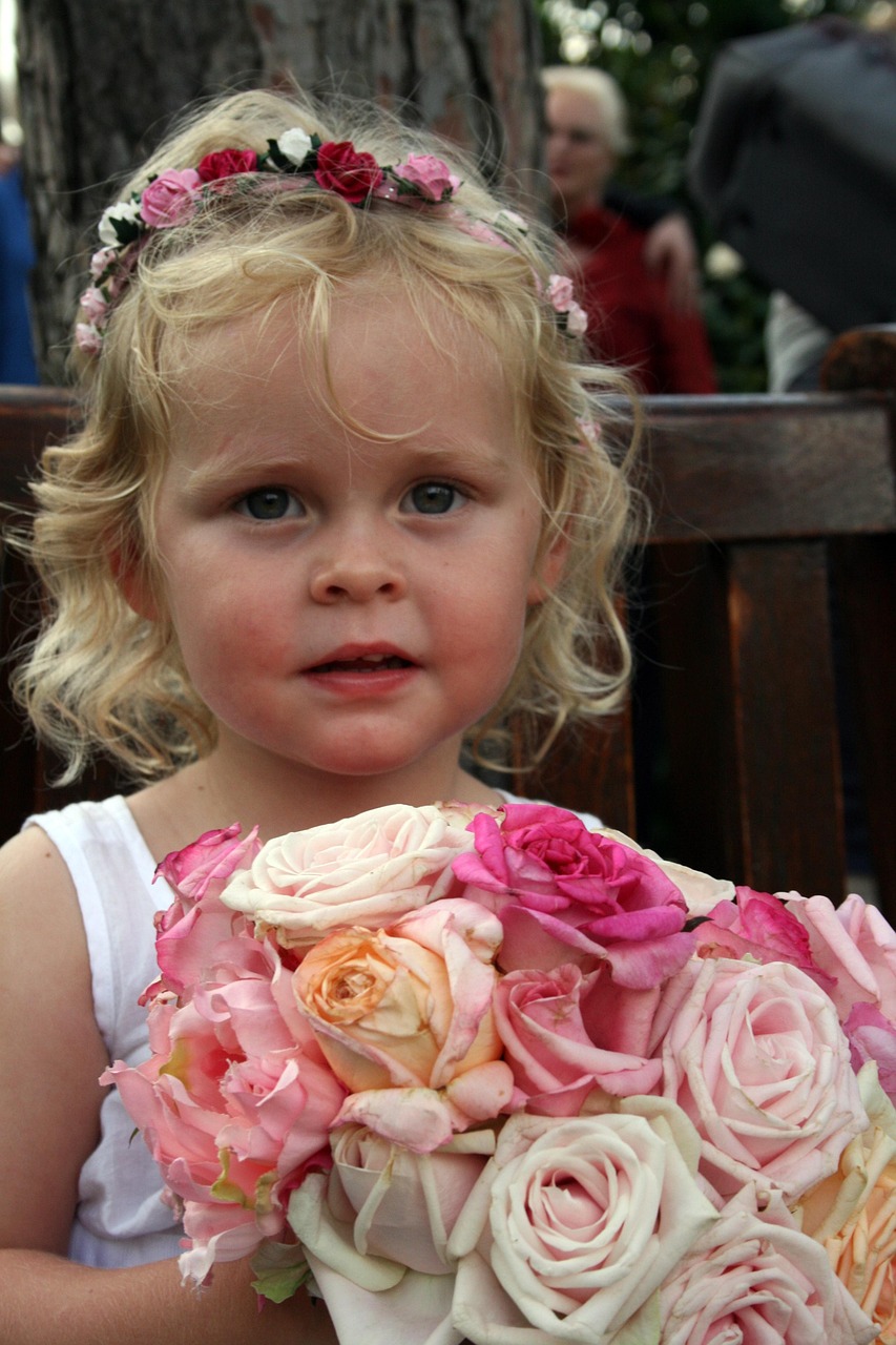 Flower Girl Roses - Free photo on Pixabay - Pixabay