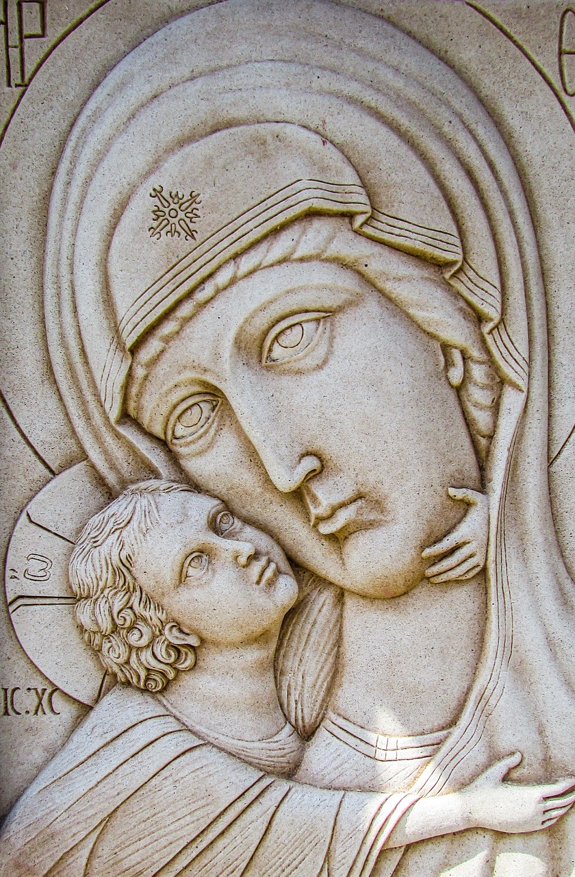 Engraving Annunciation Virgin Mary - Free photo on Pixabay