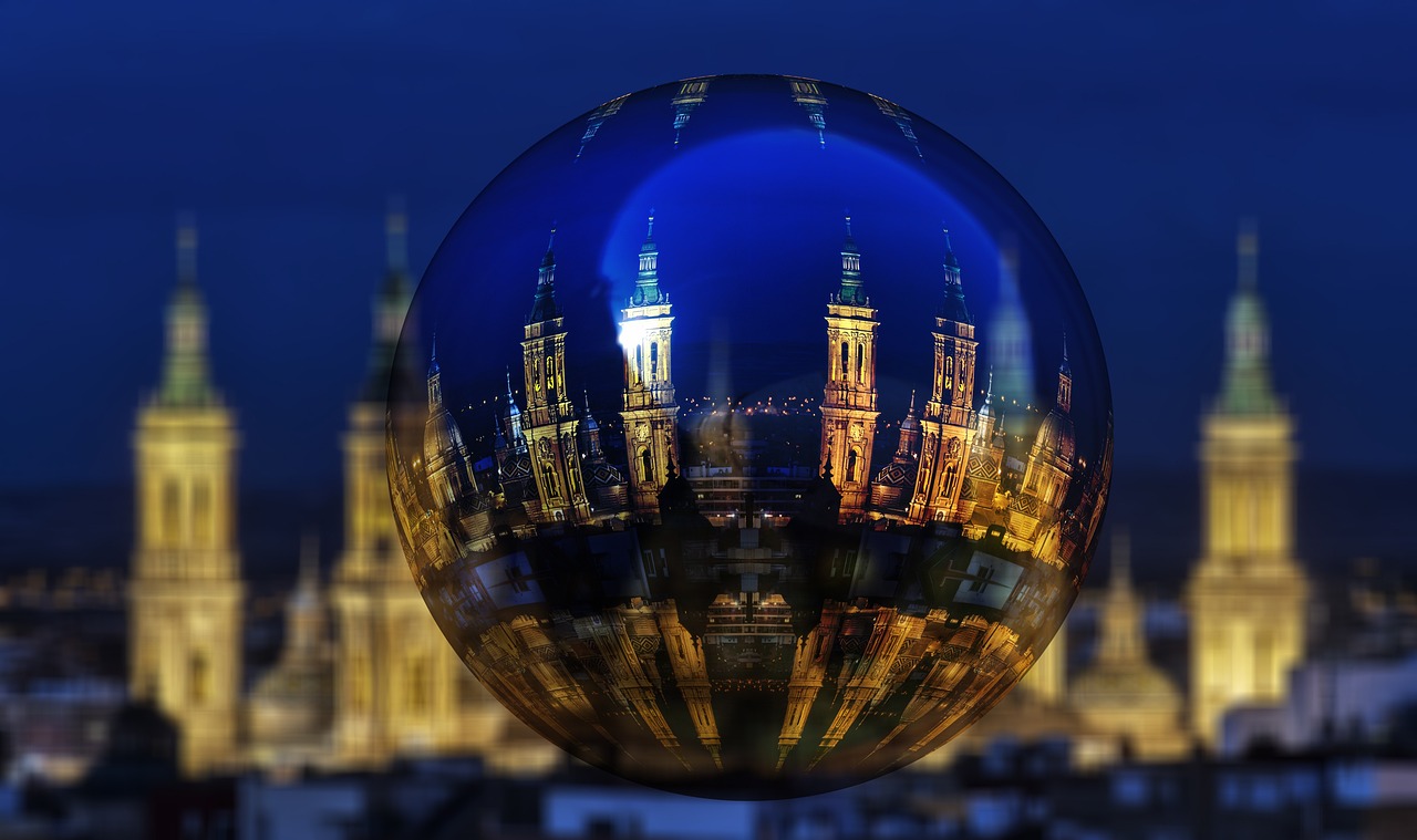 Zaragoza Pilar Noche - Foto gratis en Pixabay - Pixabay