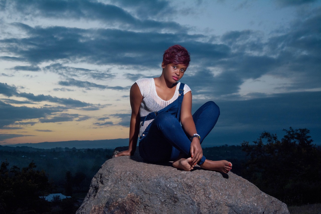 Female Sunset Portrait - Free photo on Pixabay