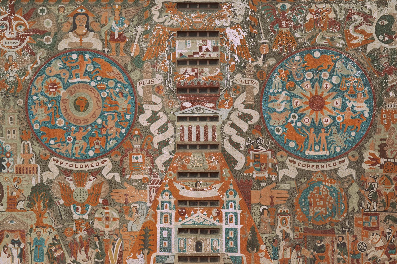 Biblioteca Central Unam Mosaico - Foto gratis en Pixabay - Pixabay