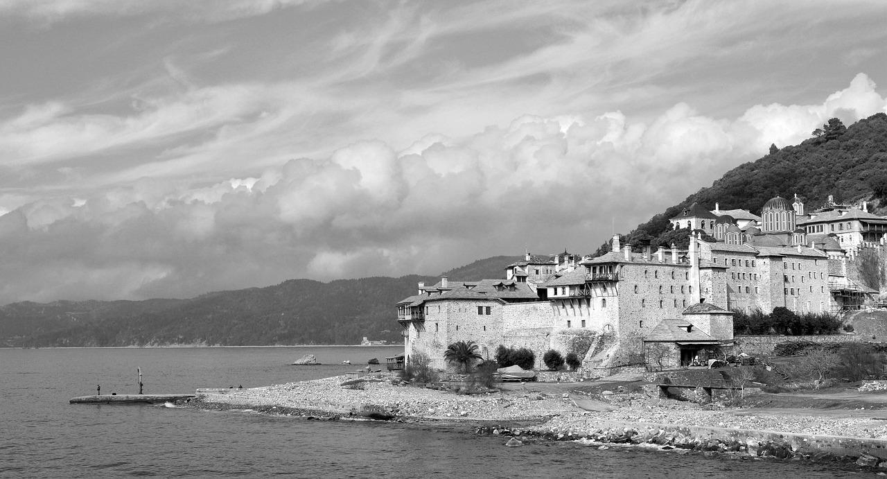 Athos Mountain Greece Monastery - Free photo on Pixabay