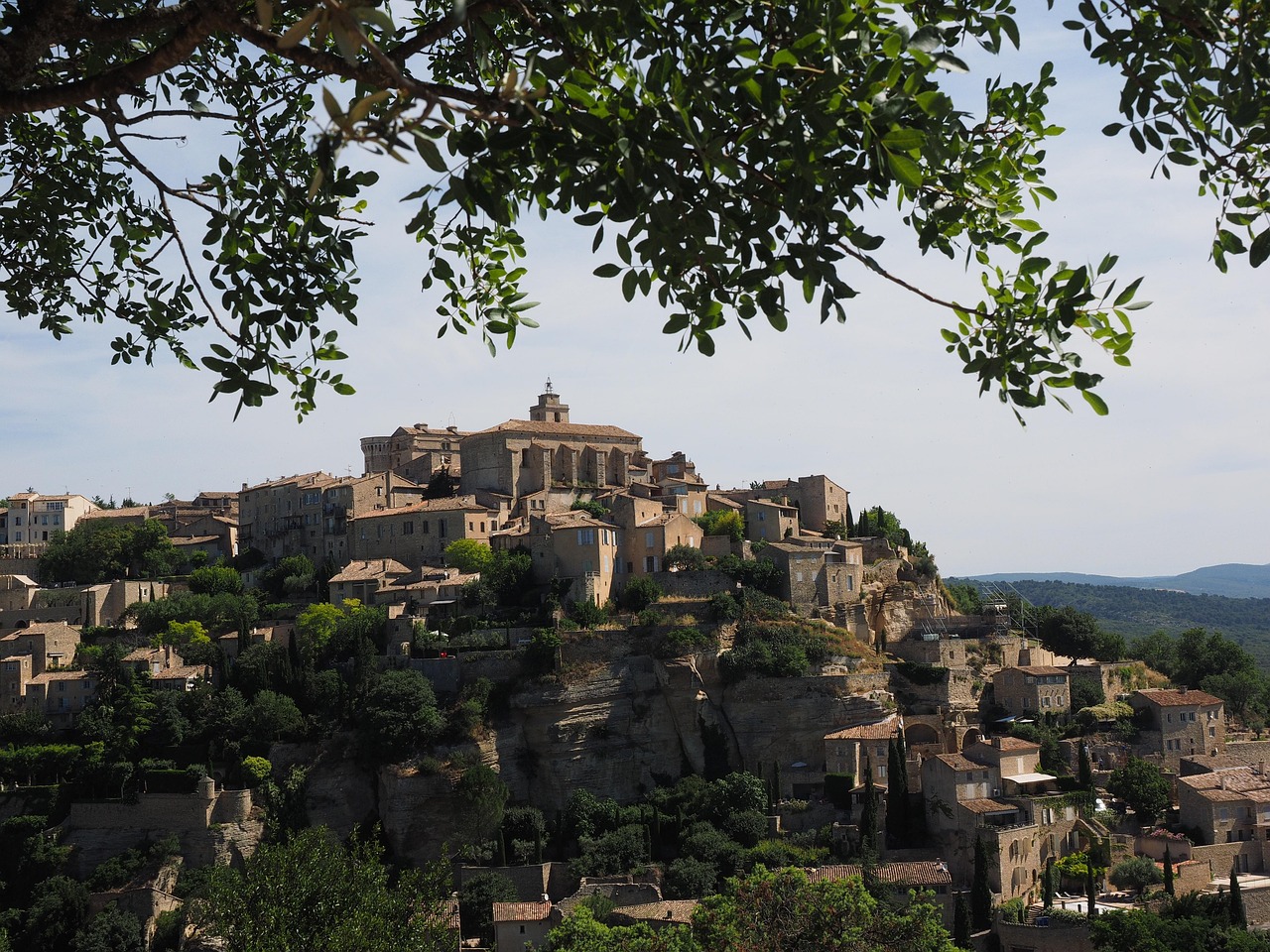 Gordes Dorf Château De - Kostenloses Foto auf Pixabay - Pixabay