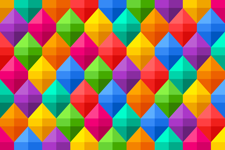 Colorful Shapes Background