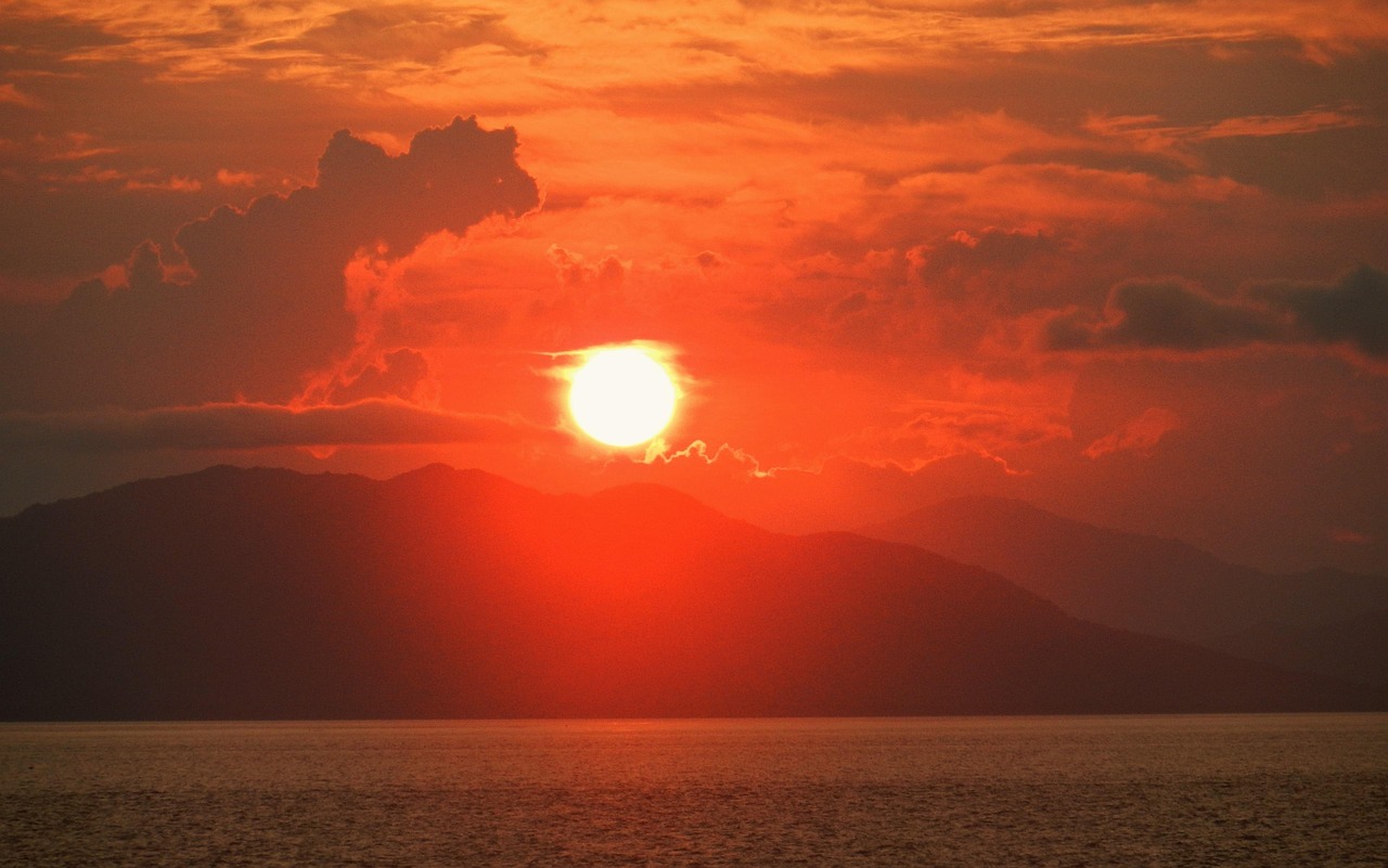 Pôr Do Sol Mar Vermelho - Foto gratuita no Pixabay - Pixabay