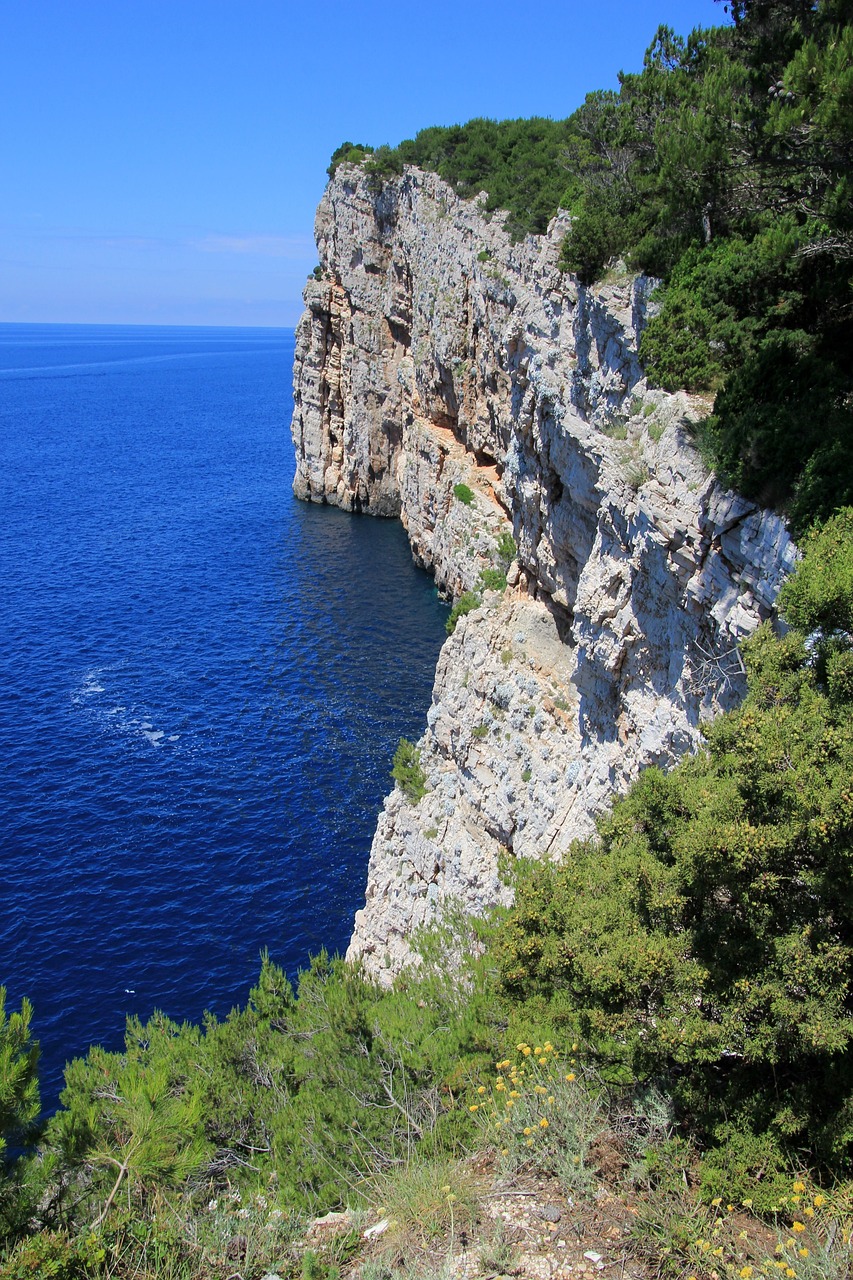 Croatia Coast Cliff Kornati - Free photo on Pixabay - Pixabay