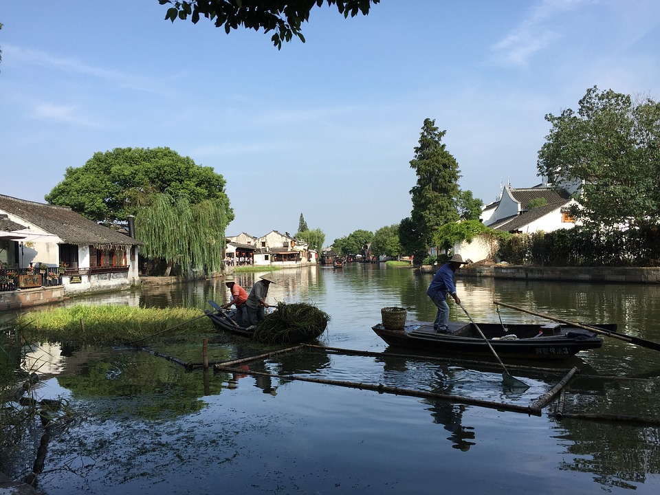 China Boatman People On The - Free photo on Pixabay