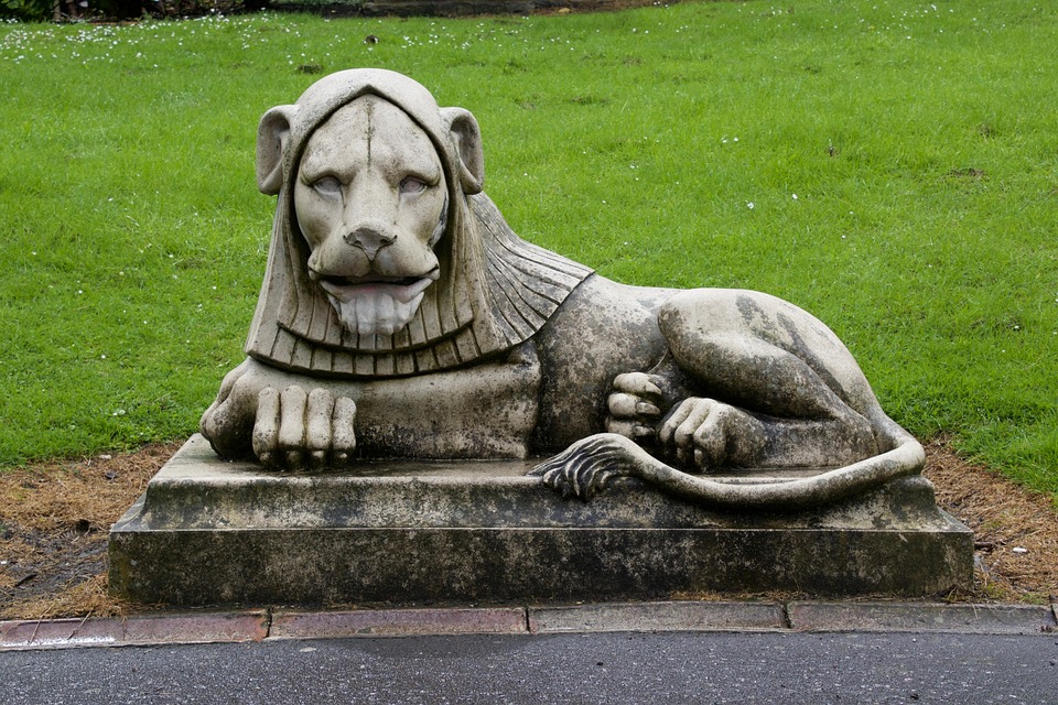 Lion Statue Stone - Free photo on Pixabay