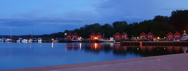 Port Dusk Eve - Free photo on Pixabay