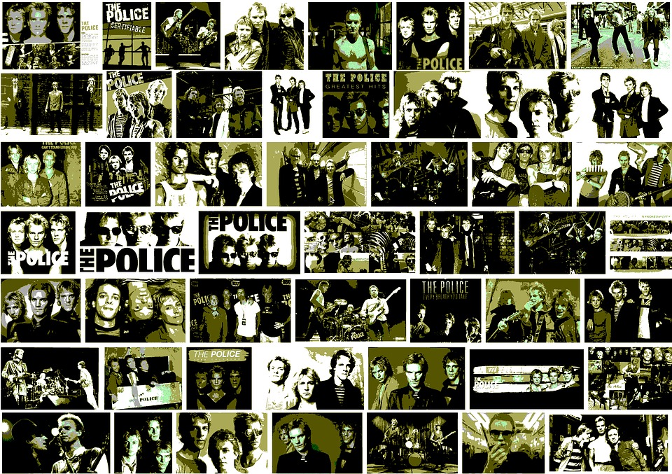 Download The Police, Music, Poster. Royalty-Free Stock Illustration ...