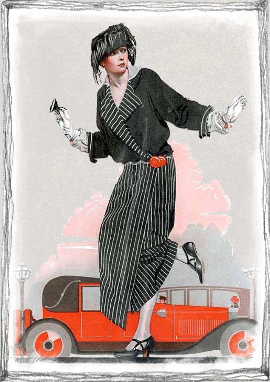 Download Vintage, Lady, Fashion. Royalty-Free Stock Illustration Image ...