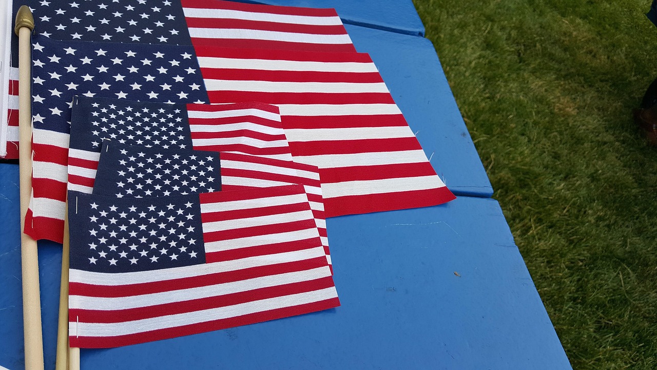 Flags Usa 4Th Of July - Free photo on Pixabay - Pixabay