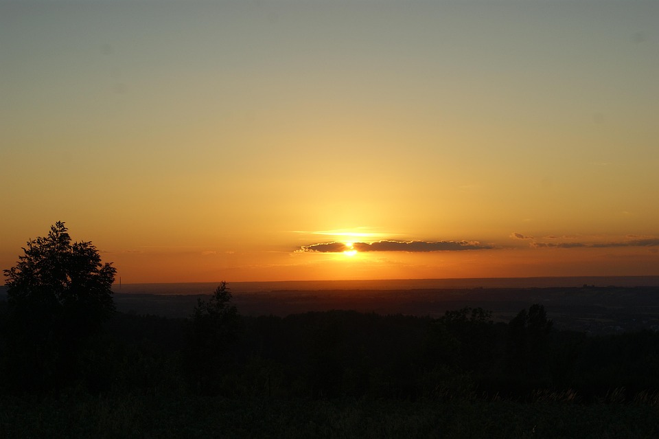 Sonnenuntergang Orange Himmel - Kostenloses Foto auf Pixabay - Pixabay
