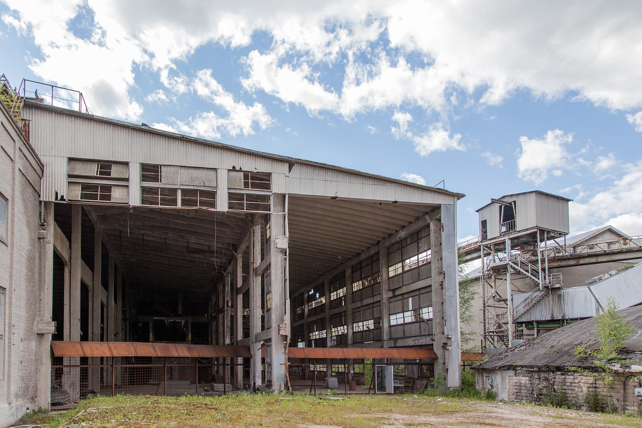 Old Factory Abandoned Outdoors - Free photo on Pixabay