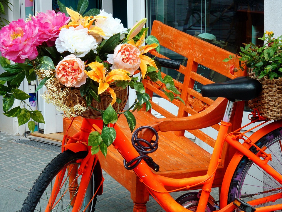 Vélo Décoré Fleur - Photo gratuite sur Pixabay - Pixabay