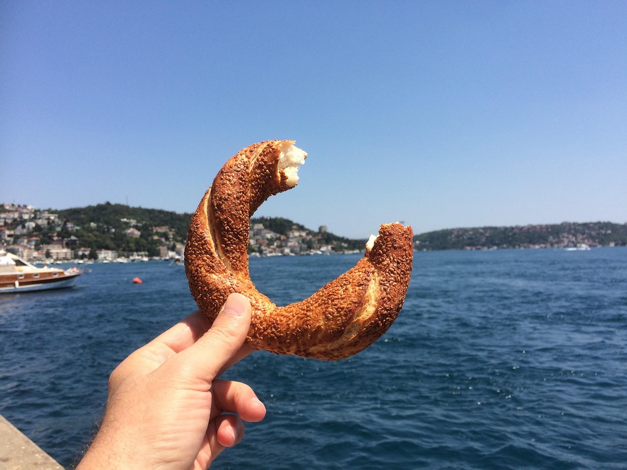 Simit Pleasure In The Bosphorus - Free photo on Pixabay - Pixabay