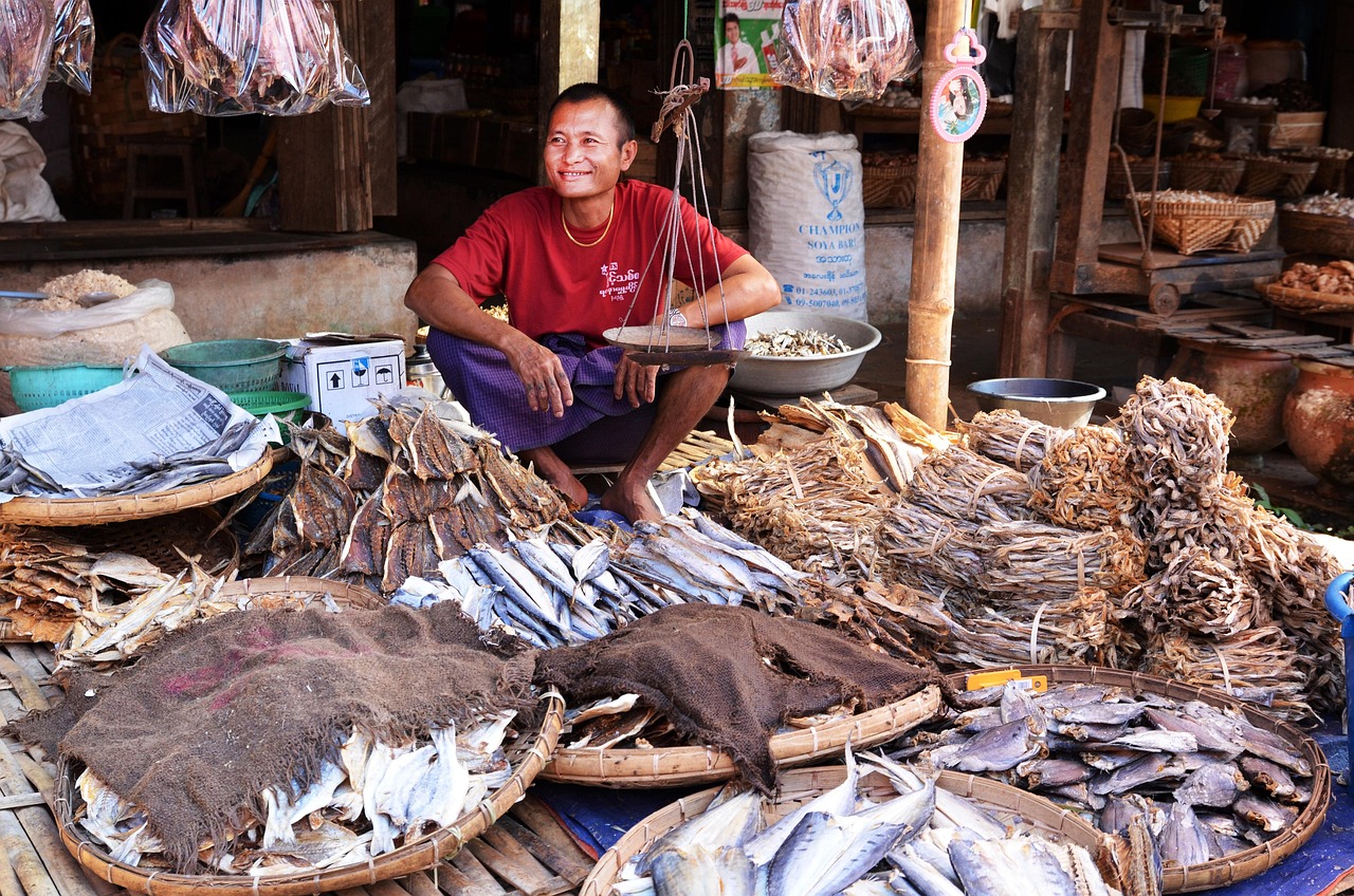 Marketplace Seller Fish - Free photo on Pixabay - Pixabay