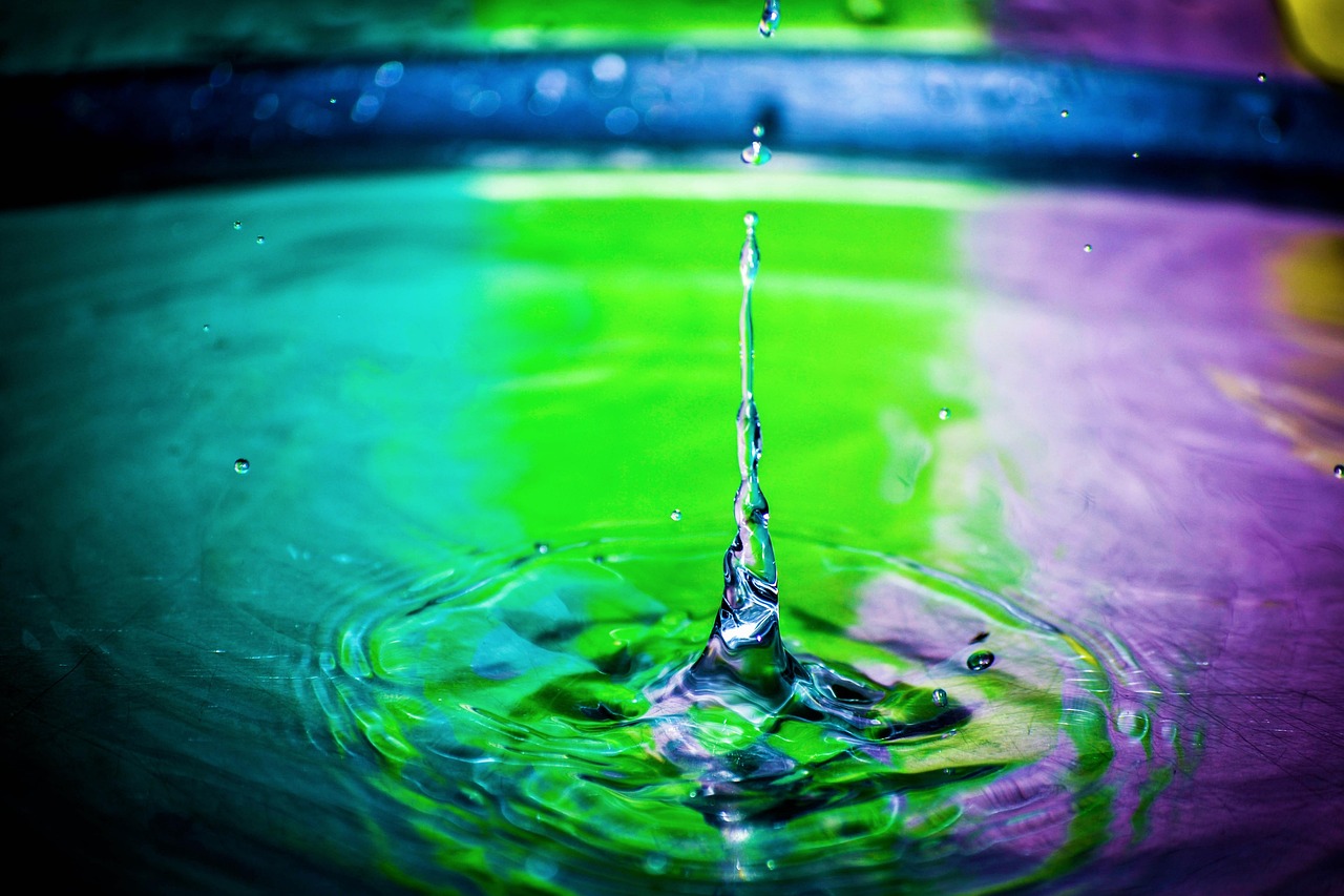 Colors Water Drop Of The - Free photo on Pixabay - Pixabay