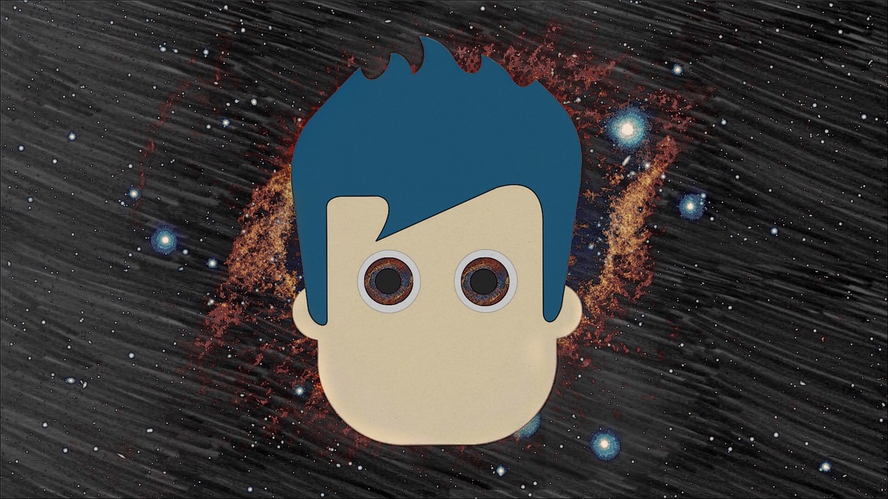 Download Space Galaxy Face Royalty-Free Stock Illustration Image - Pixabay
