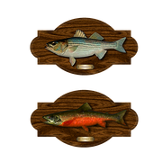 Fish Bass Lure Bait Boat Fishing Angler Vinyl Decal 9 1/2 Fishing Boat ...