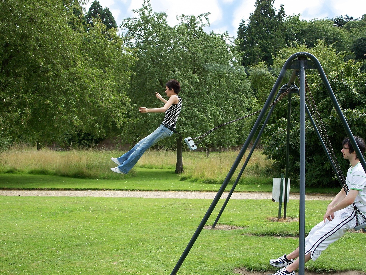Swing Swinging Girl Free Photo On Pixabay Swing Swinging Girl Free Photo On Pixabay