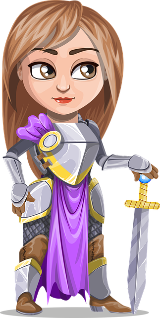 Download Knight, Girl, Lady. Royalty-Free Vector Graphic - Pixabay