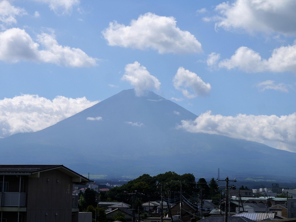 Mount Fuji Cloud Sky Blue - Free photo on Pixabay - Pixabay