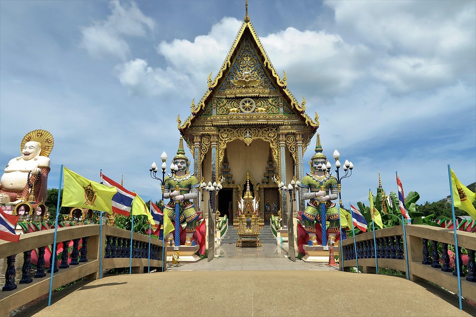 Tempel Thailand Koh Samui - Kostenloses Foto auf Pixabay