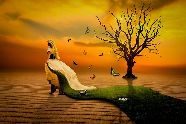 Download Photomontage, Woman, Imagination. Royalty-Free Stock ...