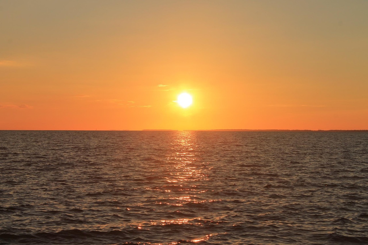 Mer Baltique Le Coucher Du - Photo gratuite sur Pixabay - Pixabay