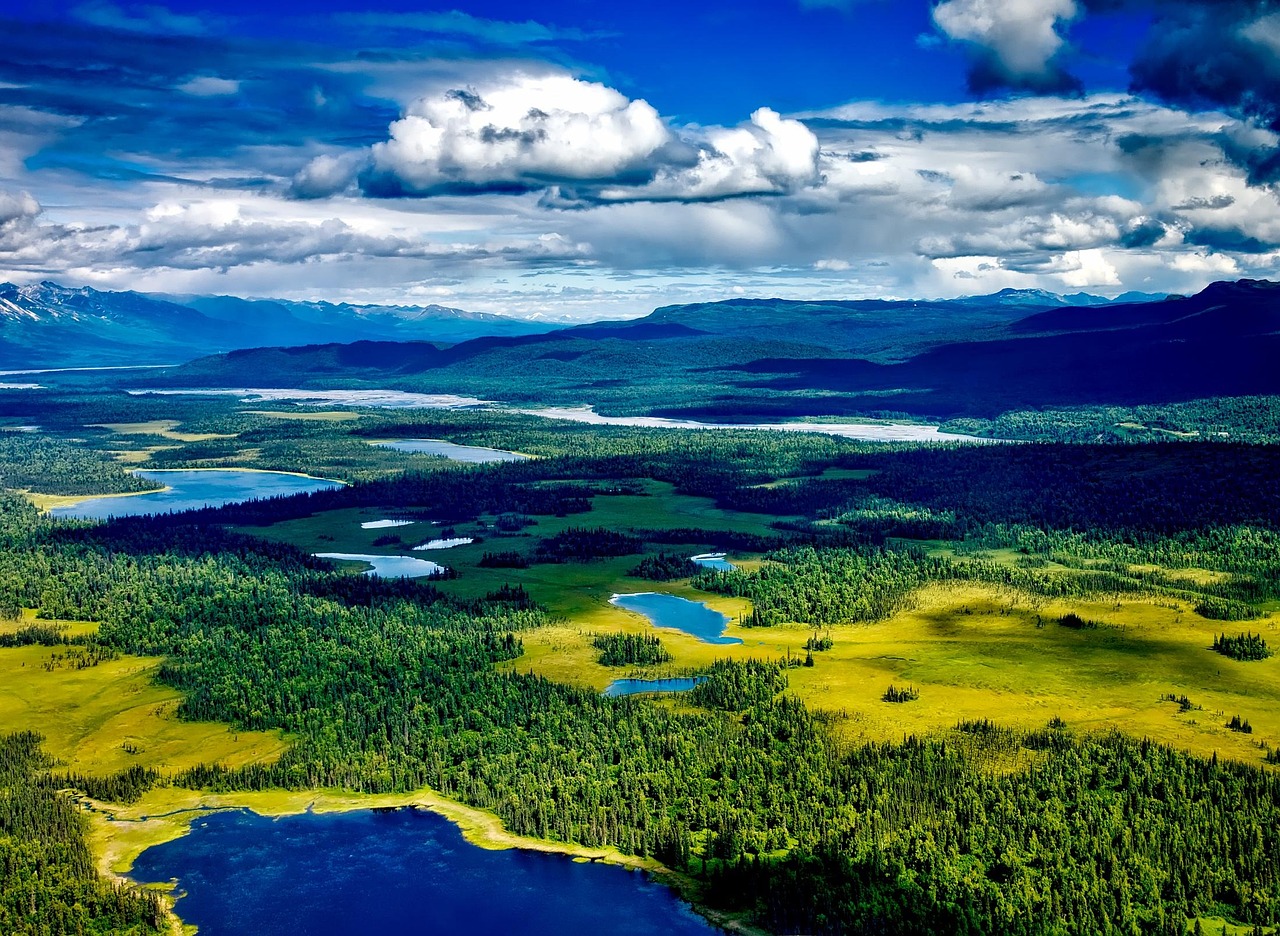 Denali National Park Alaska Aerial - Free photo on Pixabay