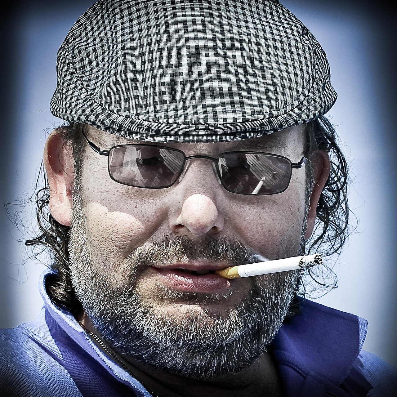 Cigarette Head Face - Free photo on Pixabay