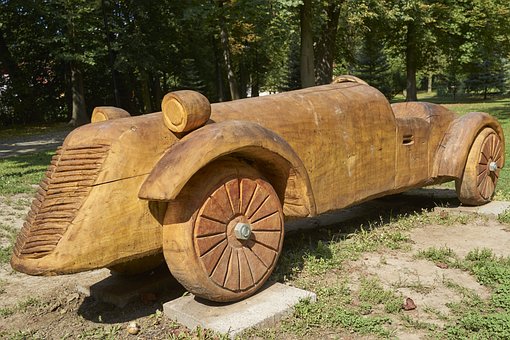 A powerful illustration of how a Car Built With Wood Works (Video ...