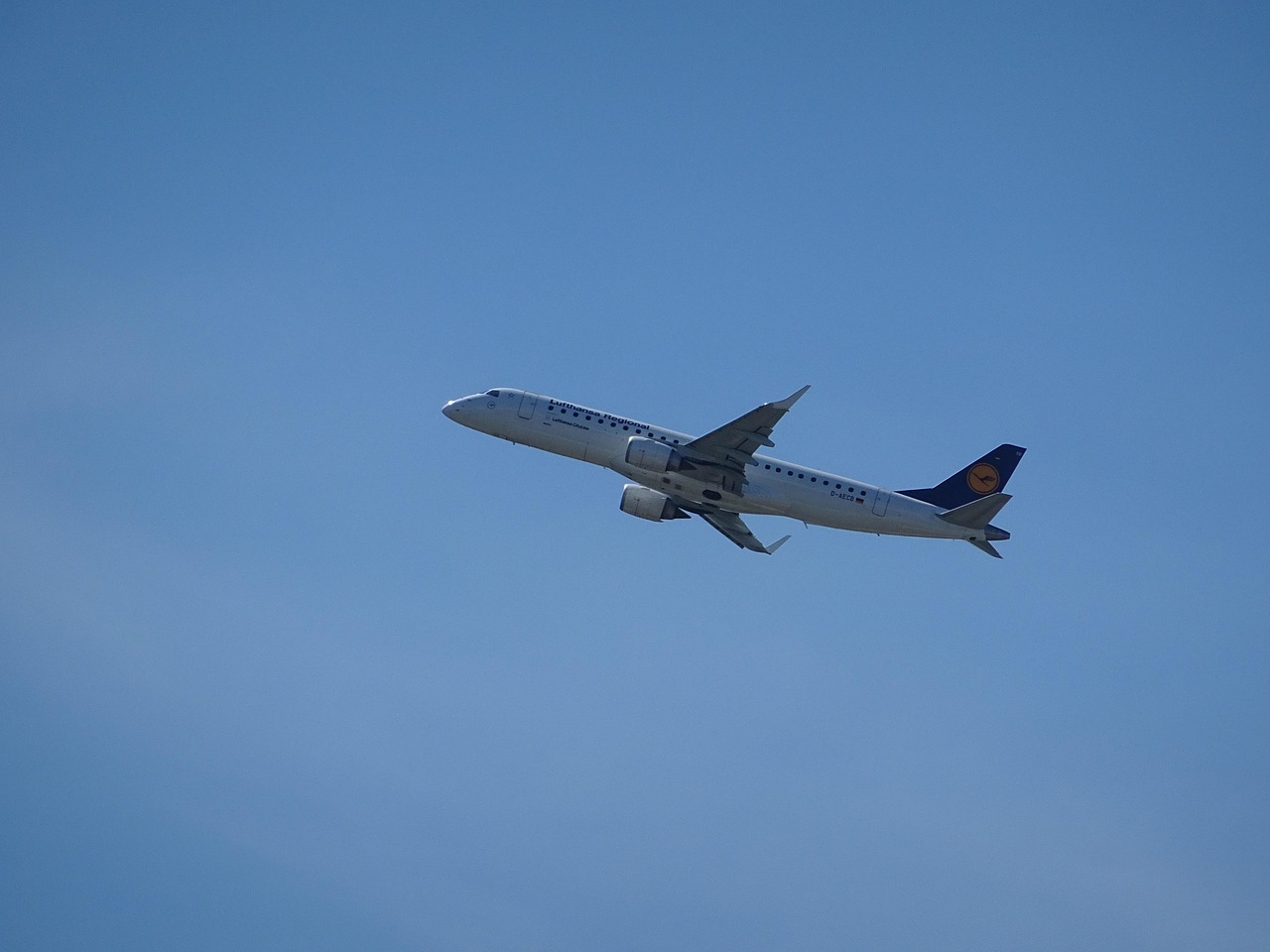 Flugzeug Lufthansa Himmel - Kostenloses Foto auf Pixabay