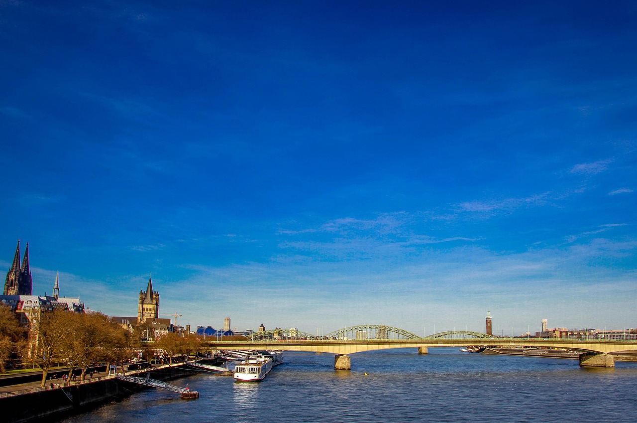 Cologne Bridge River - Free photo on Pixabay - Pixabay