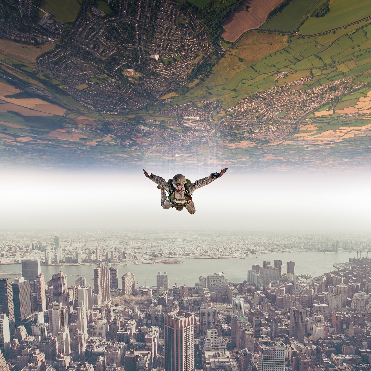 Skydiver Fall Heaven - Free photo on Pixabay