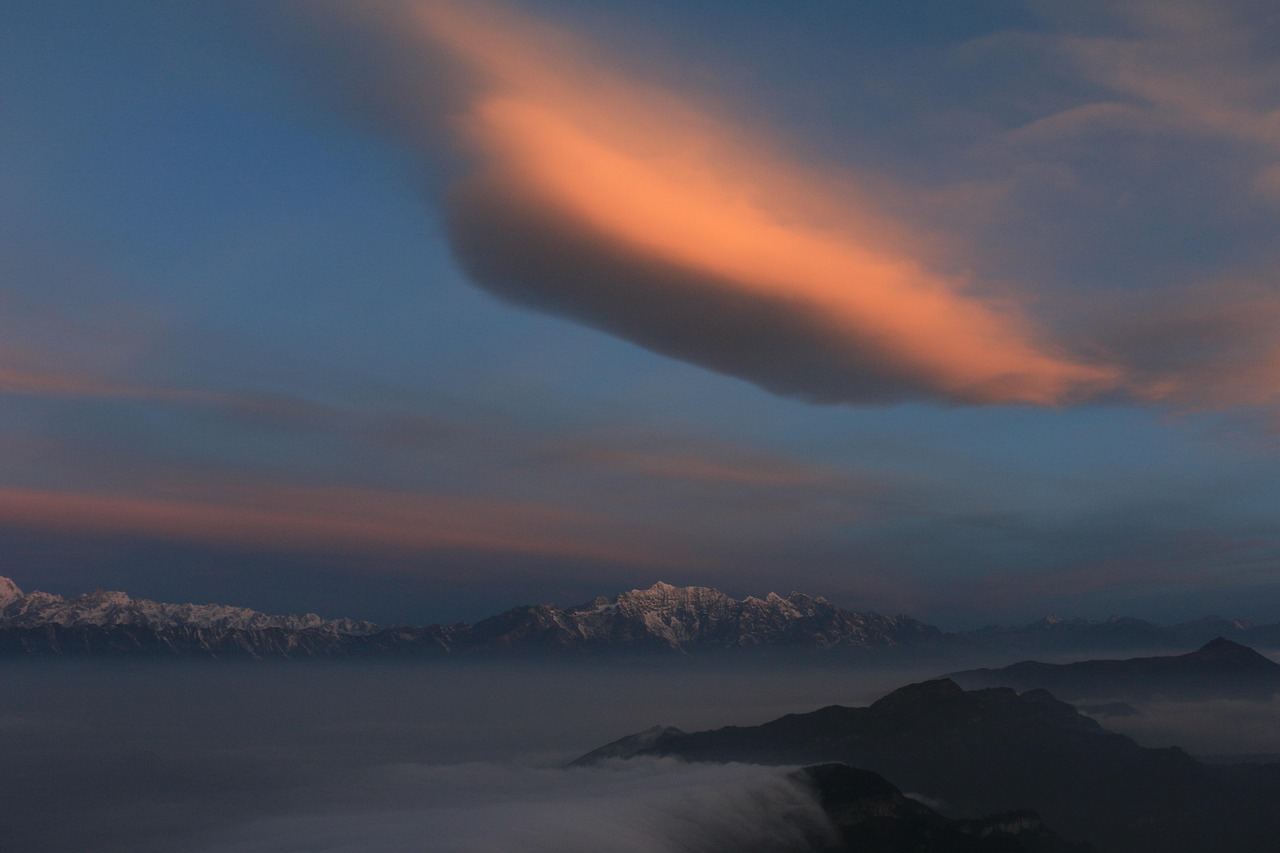 Gunung Niubei Grup Awan Lautan - Foto gratis di Pixabay - Pixabay