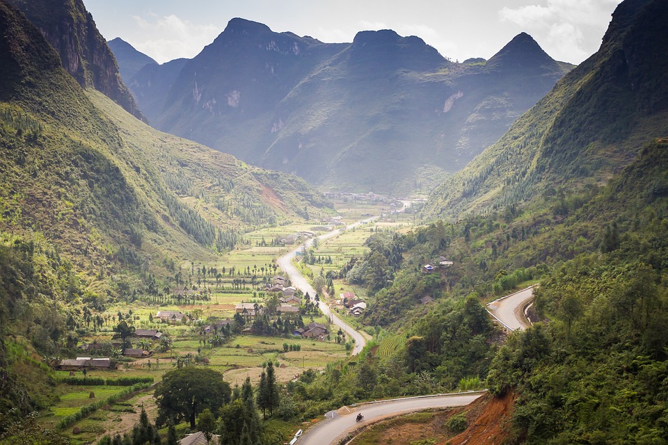 Vietnam Bergen Vallei Gratis Foto Op Pixabay