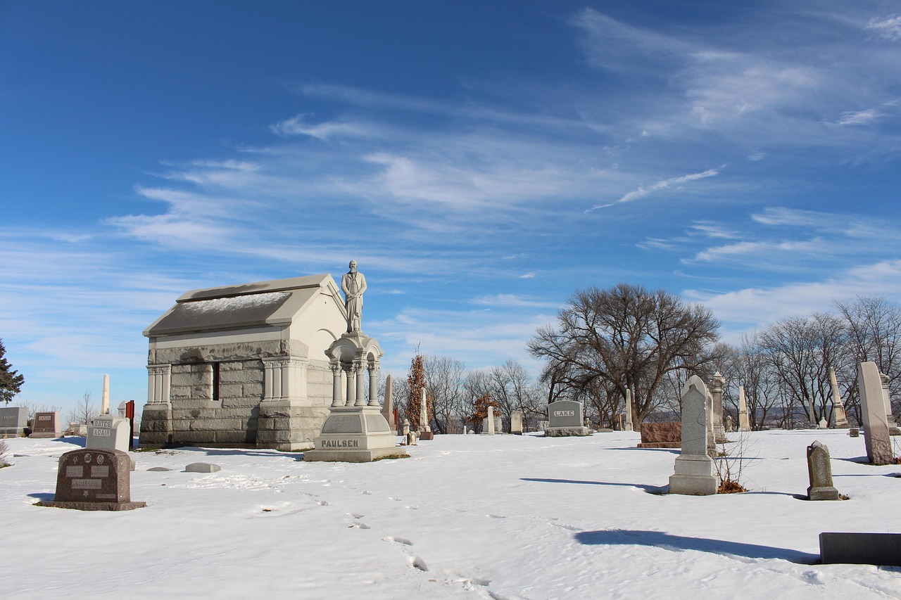 Graveyard Snow Dead - Free photo on Pixabay - Pixabay