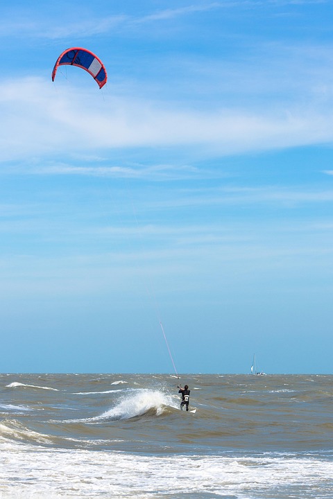 Kite Surfer Wind Sea - Free photo on Pixabay - Pixabay