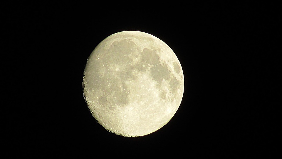 Moon In The Night Sky Cosmos - Free photo on Pixabay