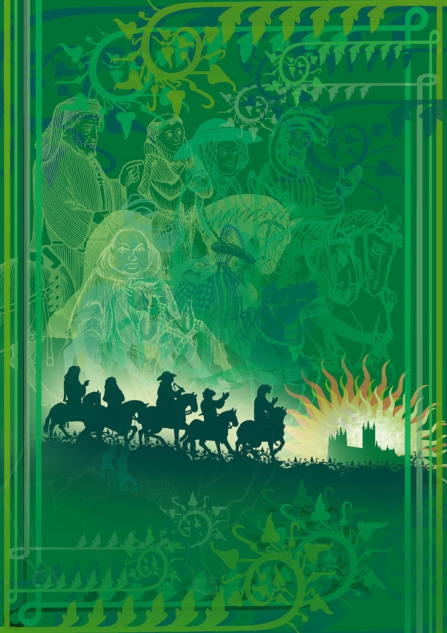 Download Canterbury Tales Canterbury Pilgrims Pilgrimage Royalty-Free ...