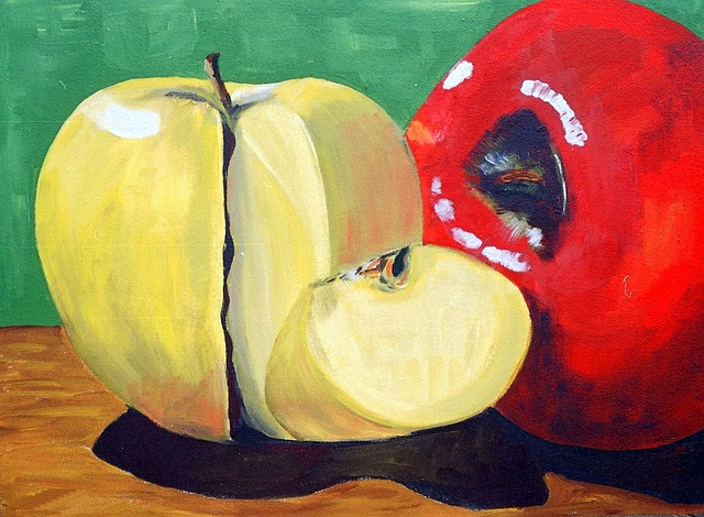 Manzanas Acrílicas Cuadro Obra De - Imagen gratis en Pixabay - Pixabay