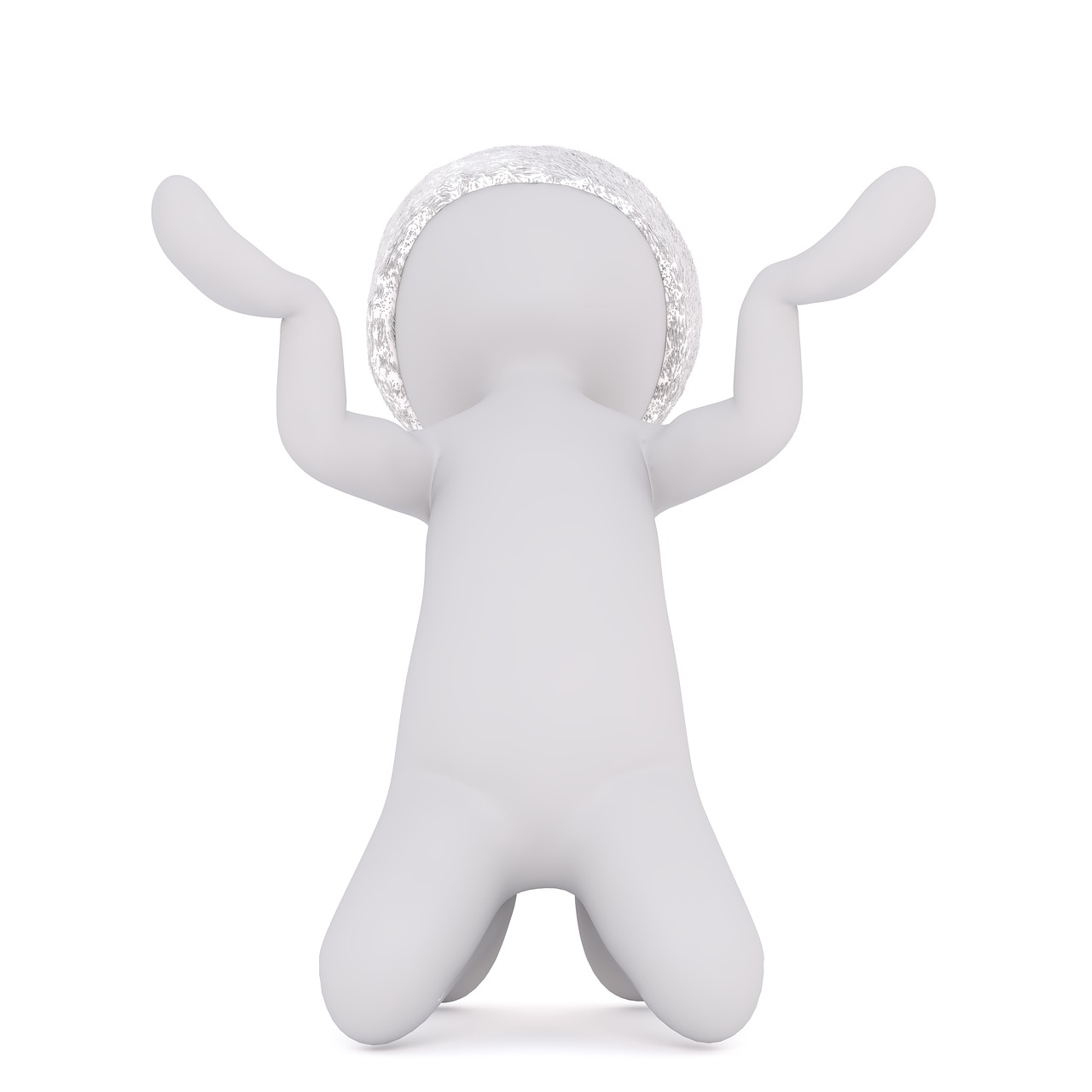 Weiße Männchen Freigestellt 3D - Kostenloses Bild auf Pixabay - Pixabay