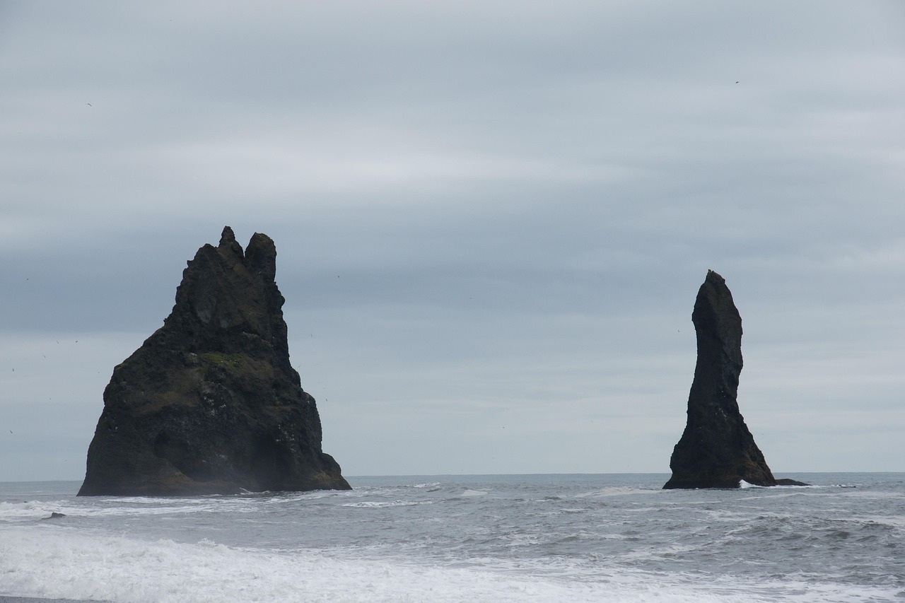 Reynisdrangar Cliff Island Strand - Kostenloses Foto auf Pixabay - Pixabay