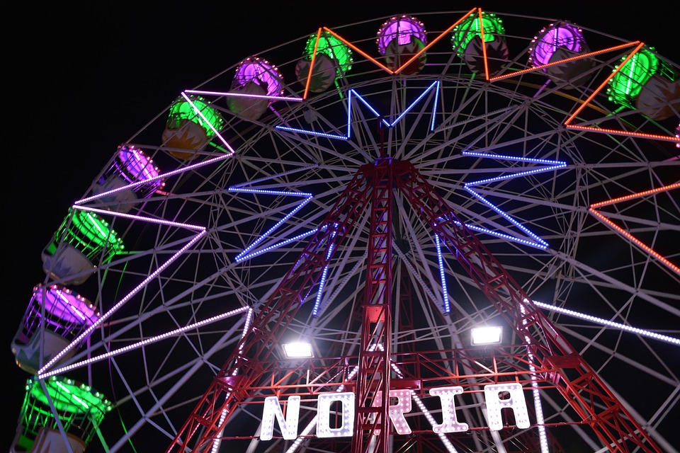 Amusement Park Ferris Wheel - Free photo on Pixabay - Pixabay