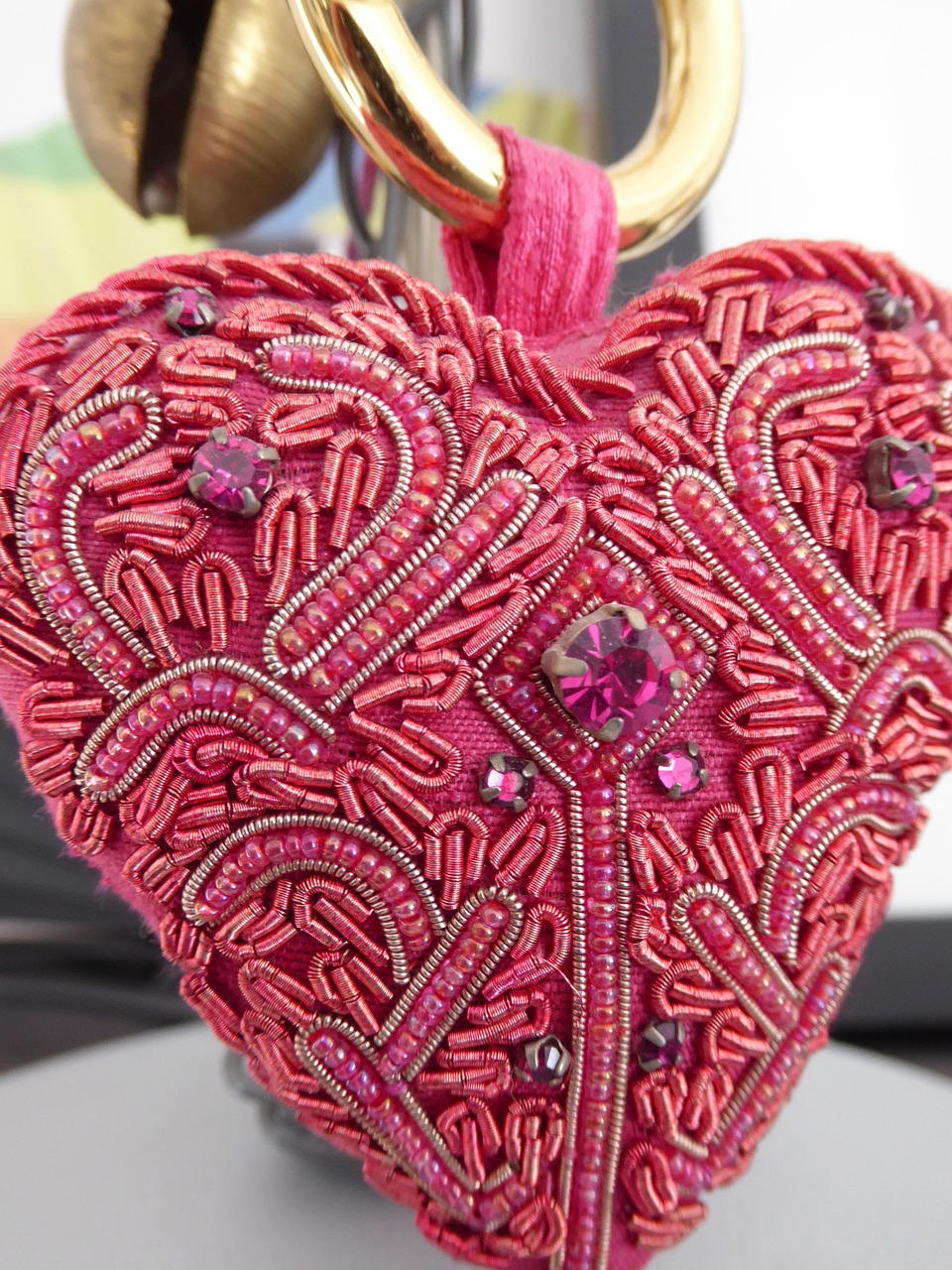 Heart Embroidery Red - Free photo on Pixabay